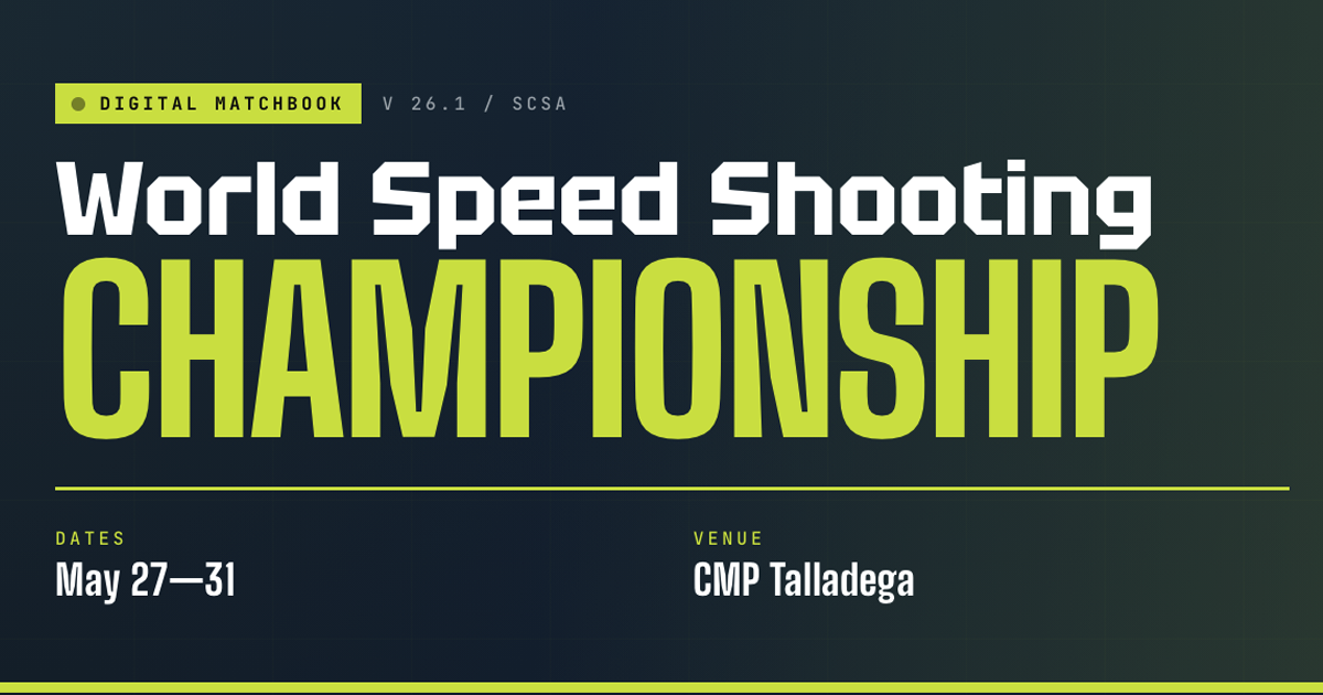 Squadding — 2026 World Speed Shooting Championship